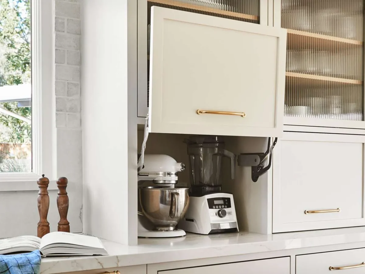 Appliance Garages The Appliance Garage Trend Is The Secret To A Tidy